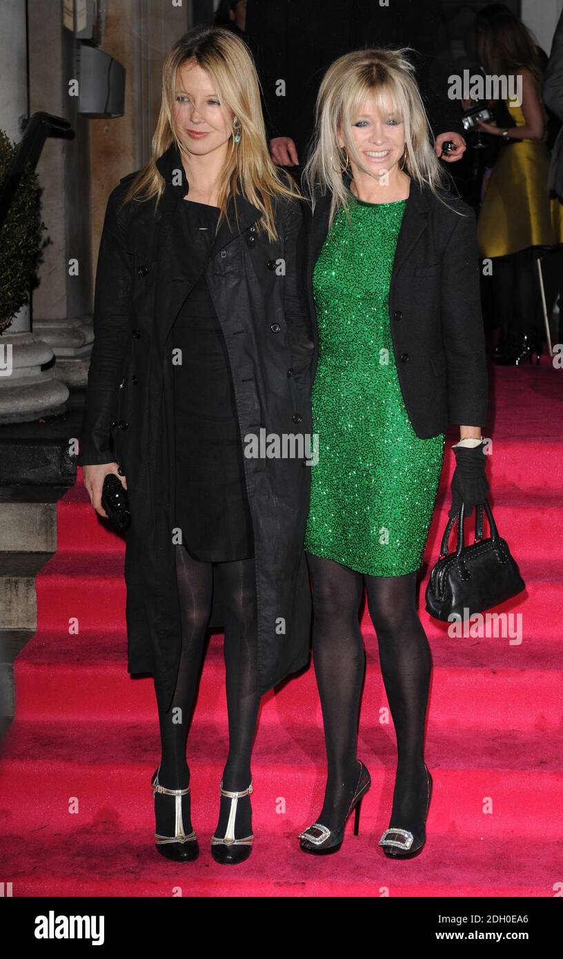 Jo Wood and Tilly Wood arriving at the Vogue Fantastic Fashion Fantasy ...