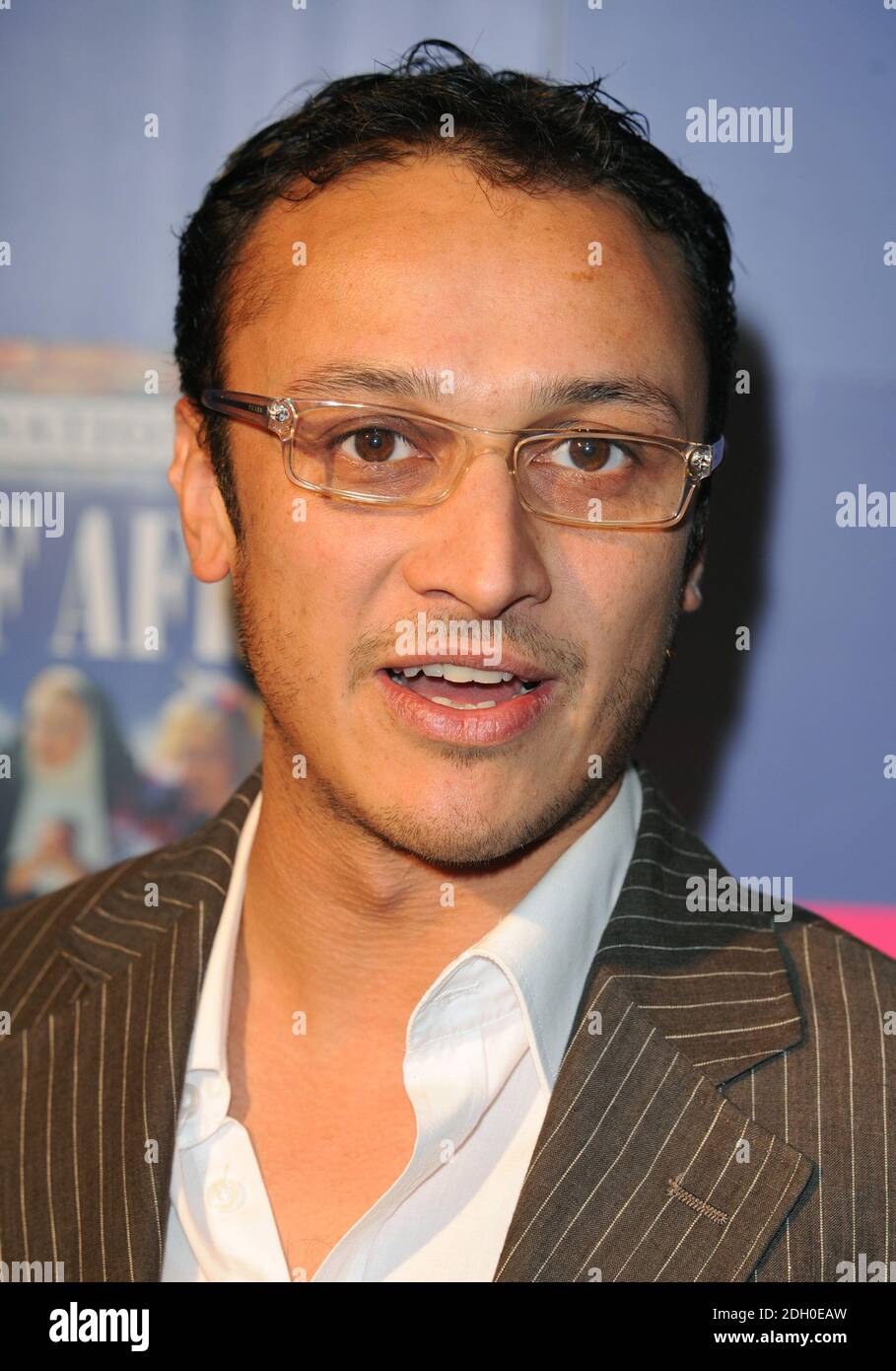 Chris Bisson arriving at the premiere screening of Coronation Street ...