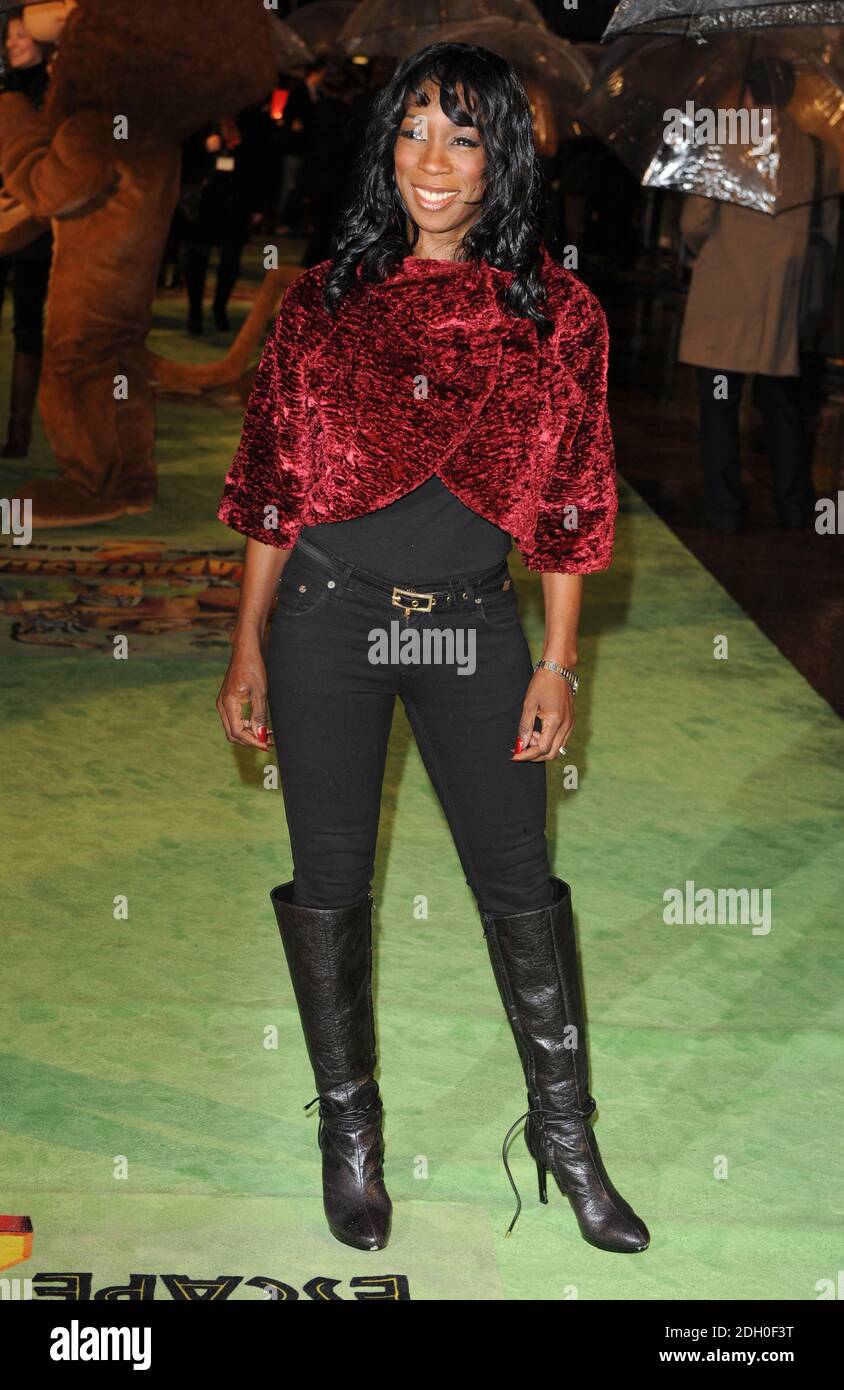 Heather Small arriving at the UK Premiere of Madagasgar 2, Empire ...