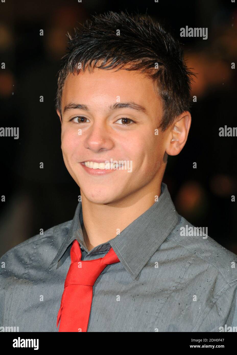 Tom Daley arriving at the UK Premiere of Madagasgar 2, Empire Cinema ...