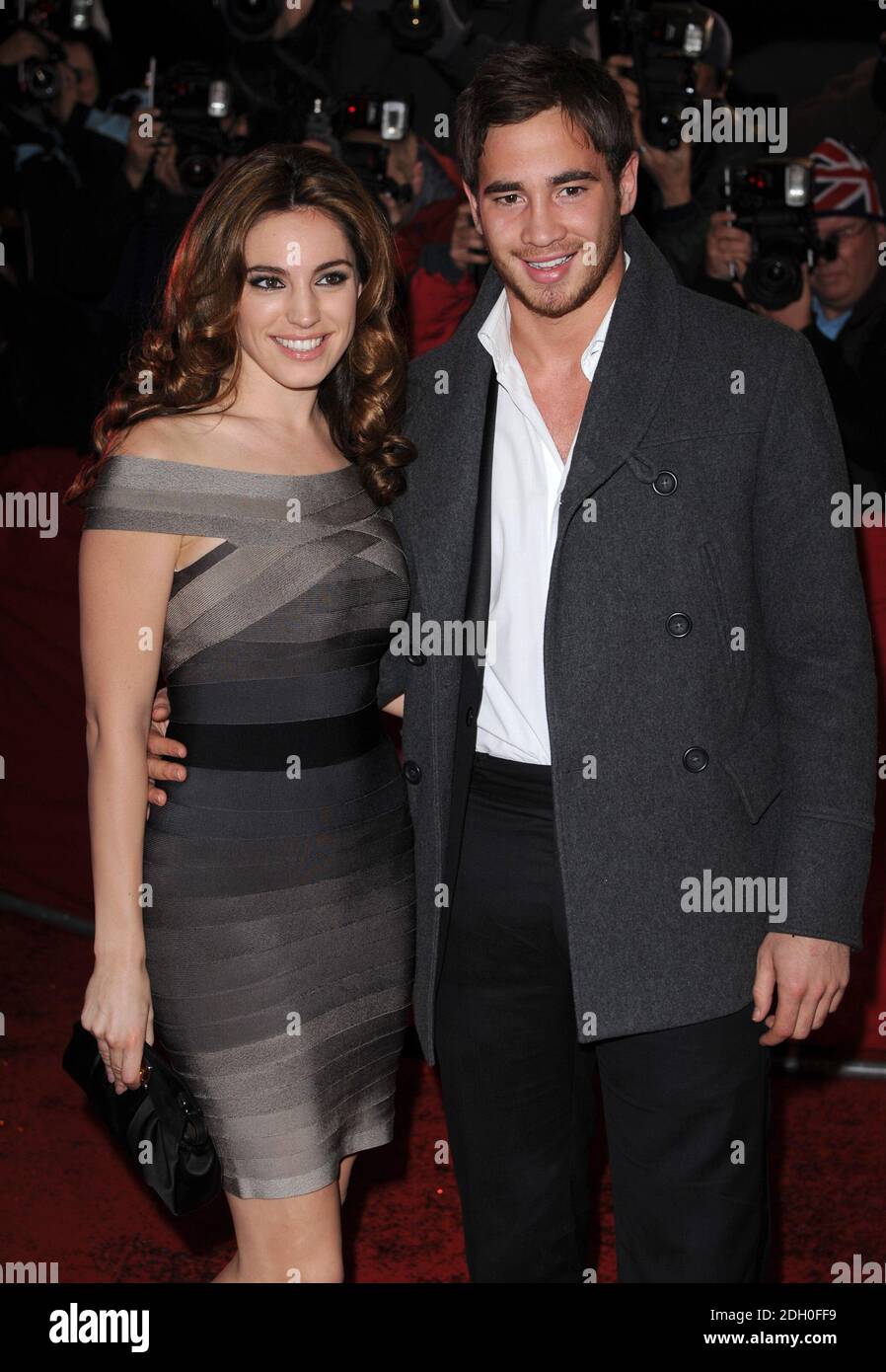 Kelly brook arriving at the british comedy awards 2008 hi-res stock ...