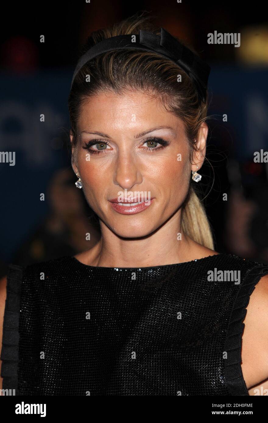 Dani Behr arriving at the World Premiere of Yes Man, Vue Cinema ...