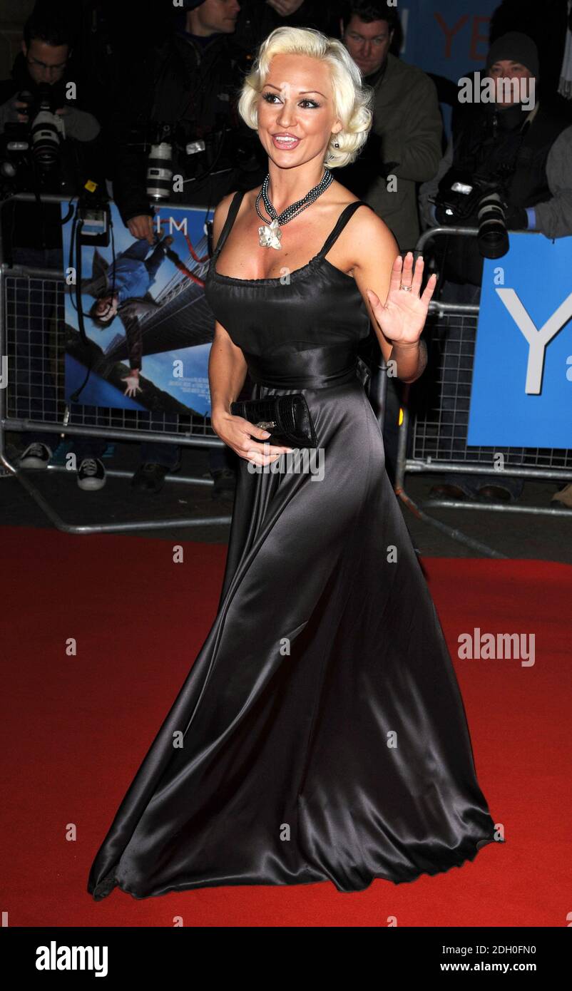 Kristina Rihanoff arriving at the World Premiere of Yes Man, Vue Cinema ...