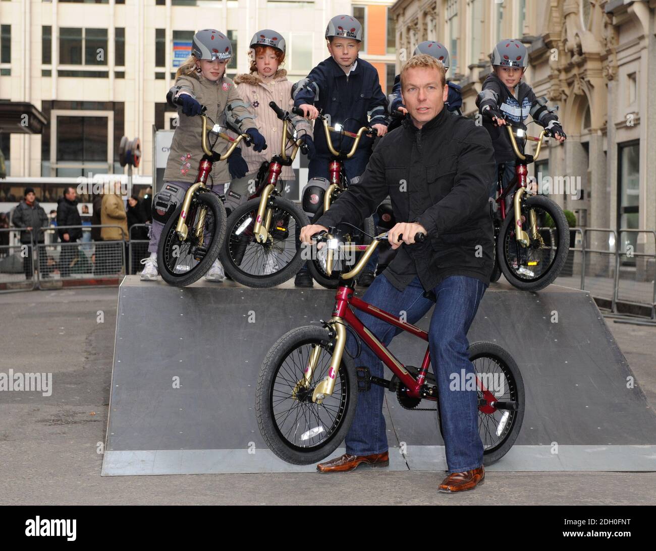 Chris Hoy launches the Limited Edition Raleigh Triple Gold BMX Bike ...