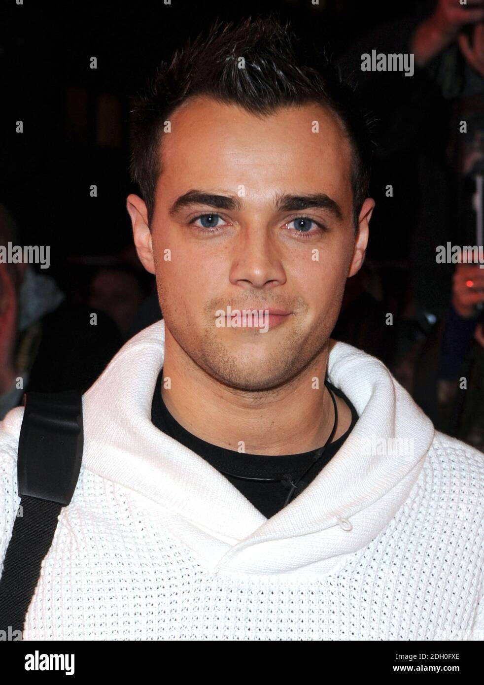 Ben Adams arrives to enter the Celebrity Big Brother house at Elstree ...