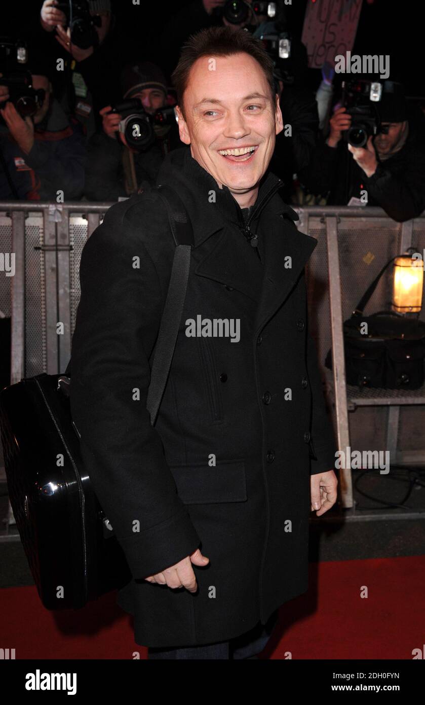 Terry Christian arrives to enter the Celebrity Big Brother house at ...