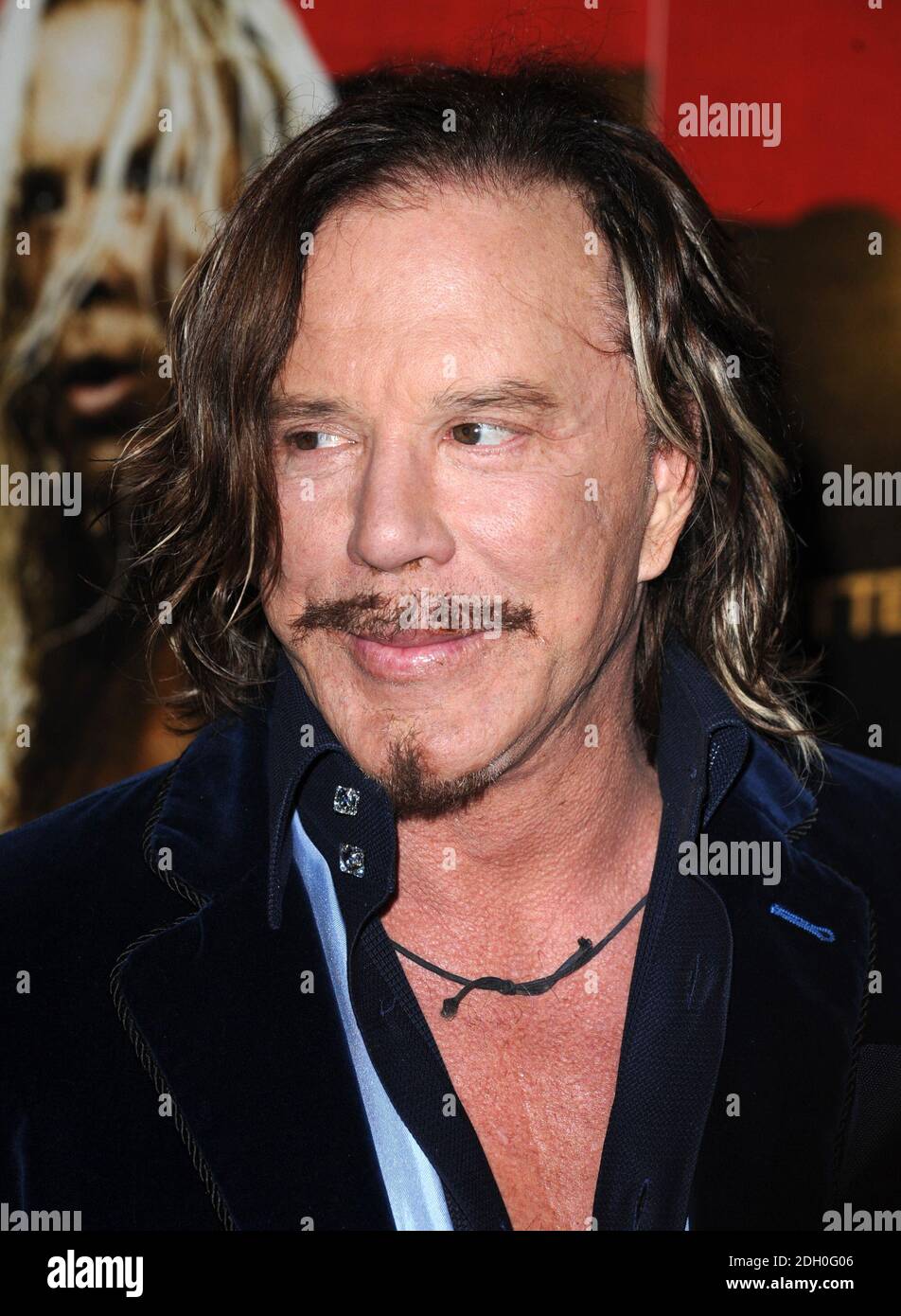 Mickey Rourke Fingernails
