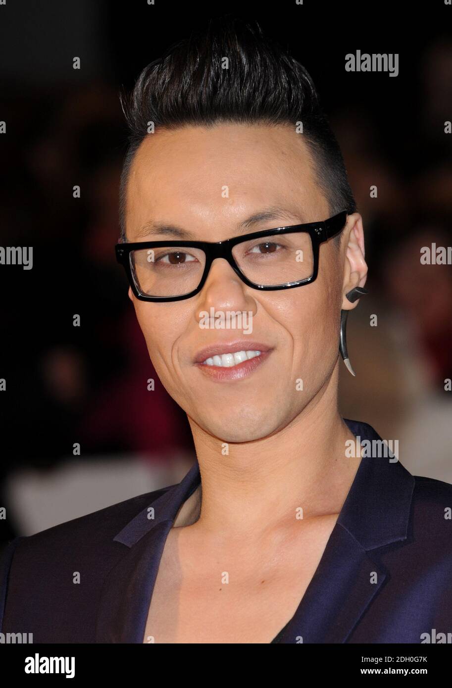 Gok Wan arriving at the UK Premiere of Seven Pounds, Leicester Square ...