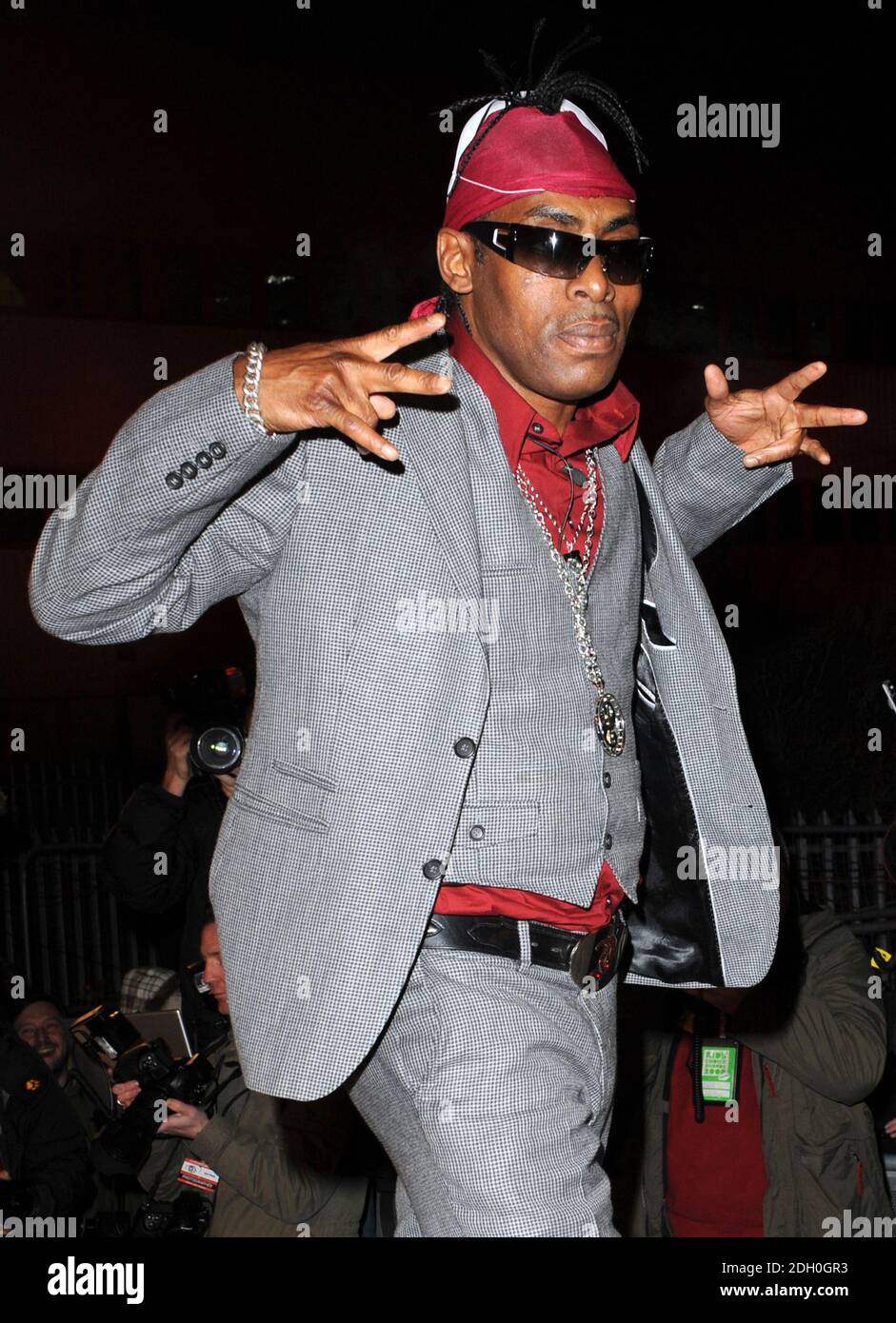 Coolio is evicted during the Celebrity Big Brother Final, at Elstree ...
