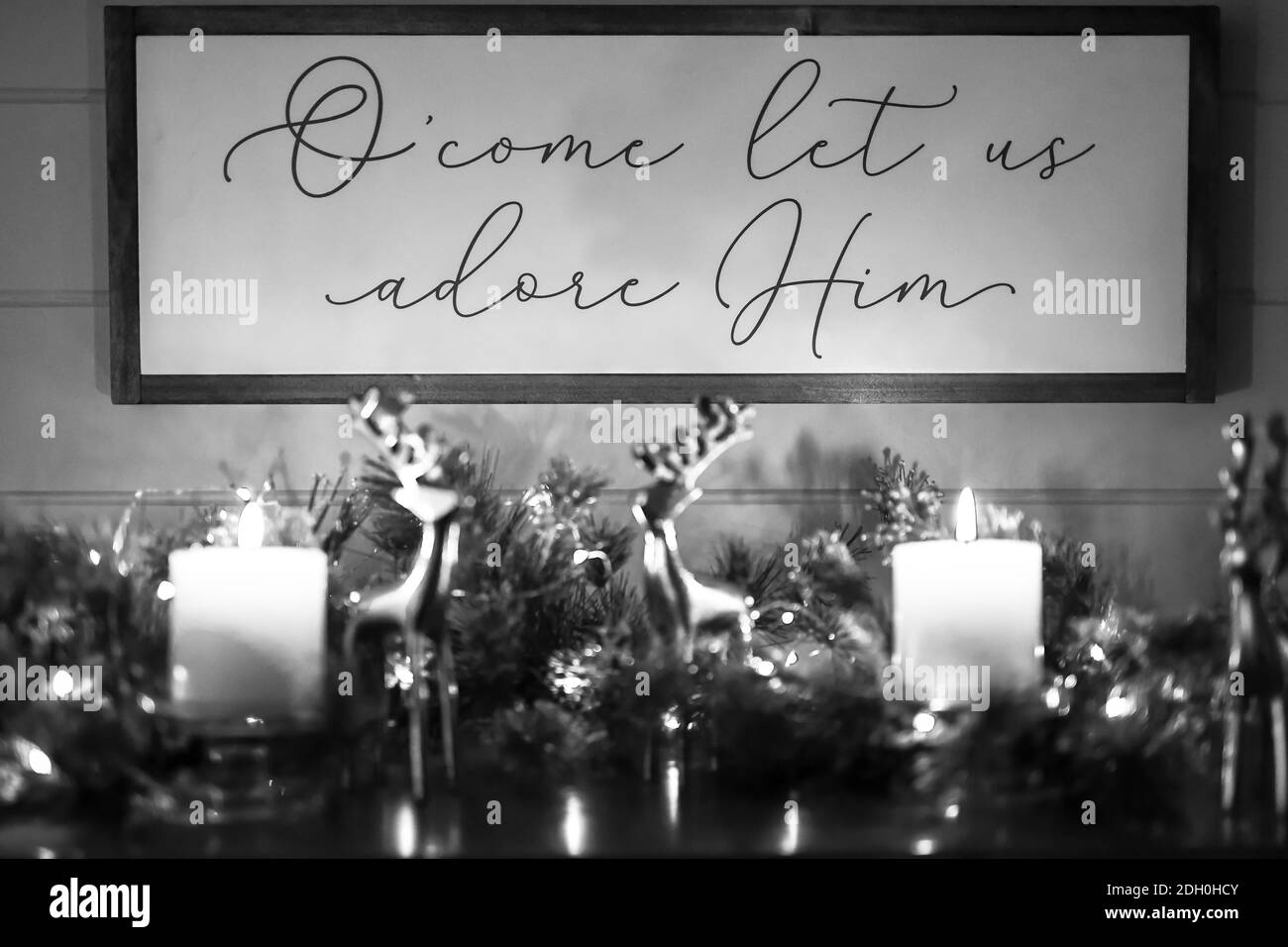 Christmas text ball Black and White Stock Photos & Images - Alamy