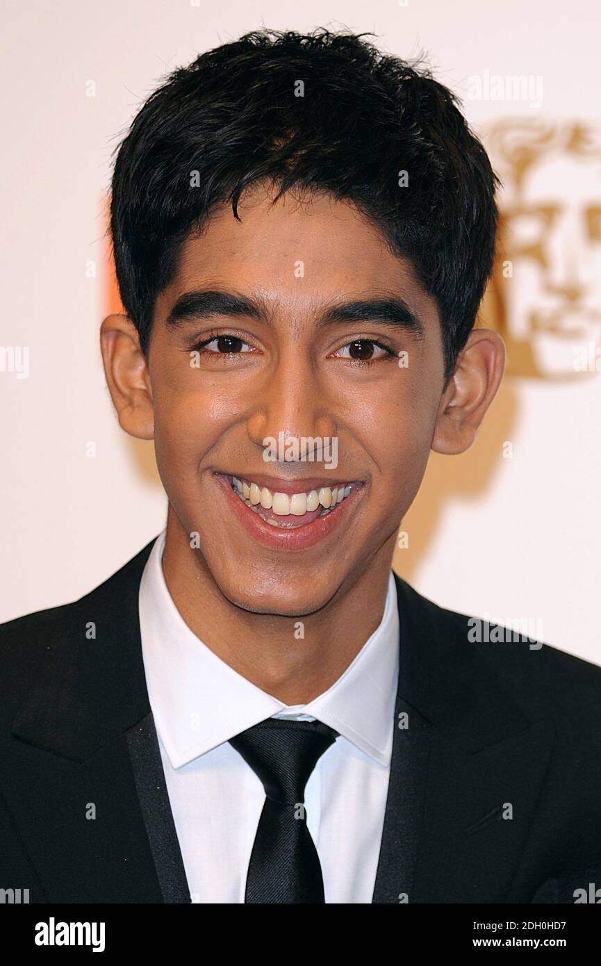 Dev Patel at the 2009 British Academy Film Awards at the Royal Opera ...
