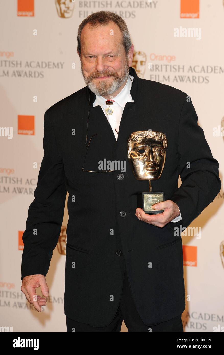 Terry Gilliam at the 2009 British Academy Film Awards at the Royal ...