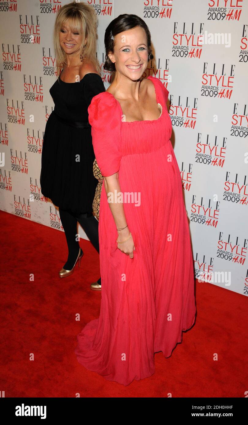 Leah Wood and Jo Wood arriving at the Elle Style Awards 2009, Big Sky ...