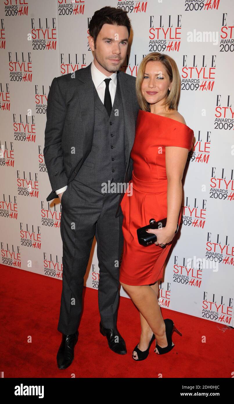 Heidi Range and Dave berry arriving at the Elle Style Awards 2009, Big ...