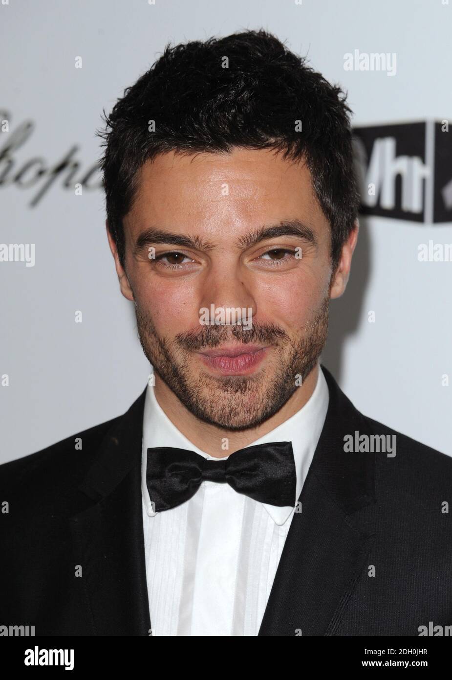 Dominic Cooper arriving at the 17th Annual Elton John AIDS Foundation ...