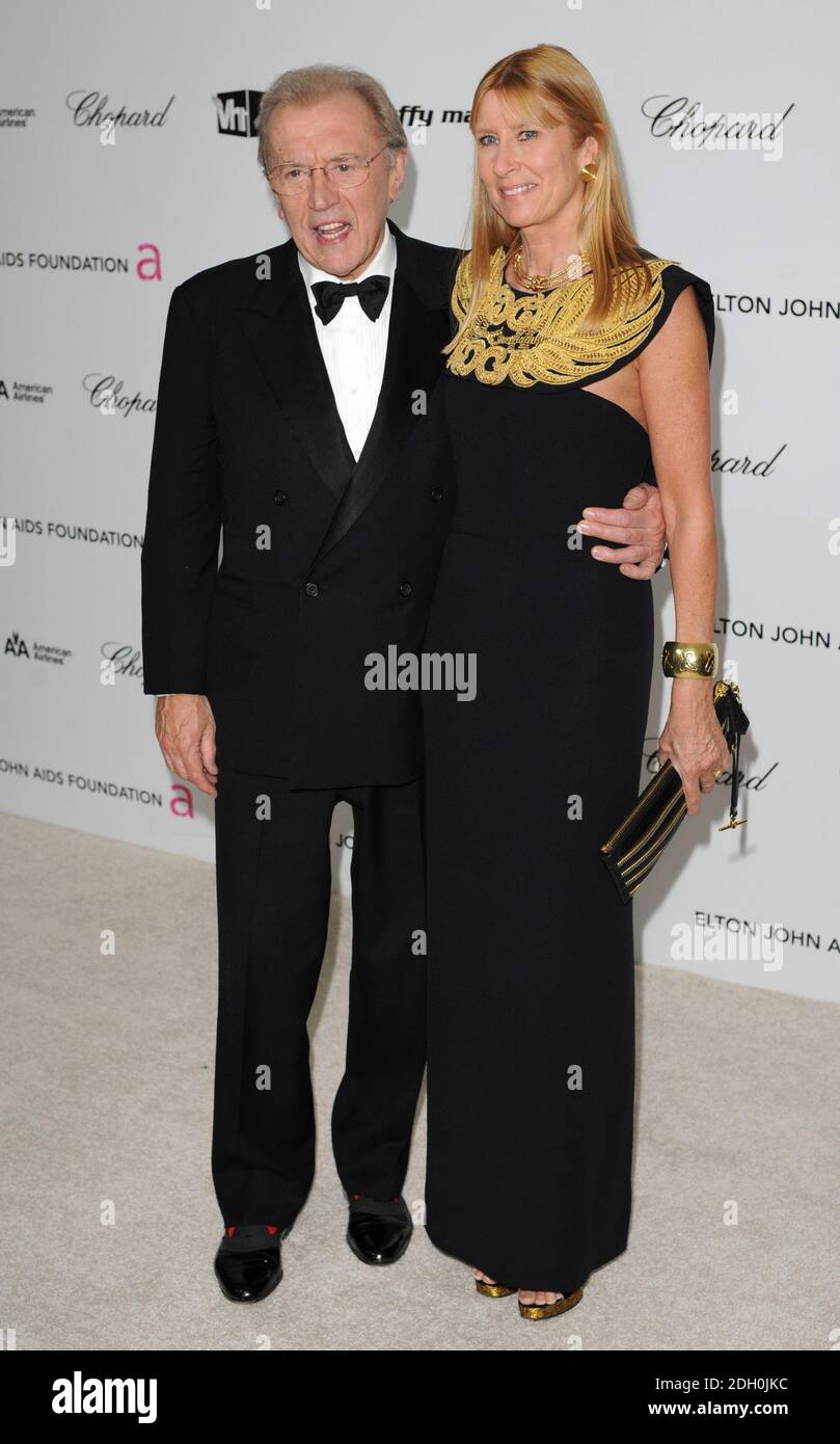 Sir David Frost and his wife Lady Carina Frost arriving at the 17th ... Sir David Frost and his wife Lady Carina Frost arriving at the 17th ...