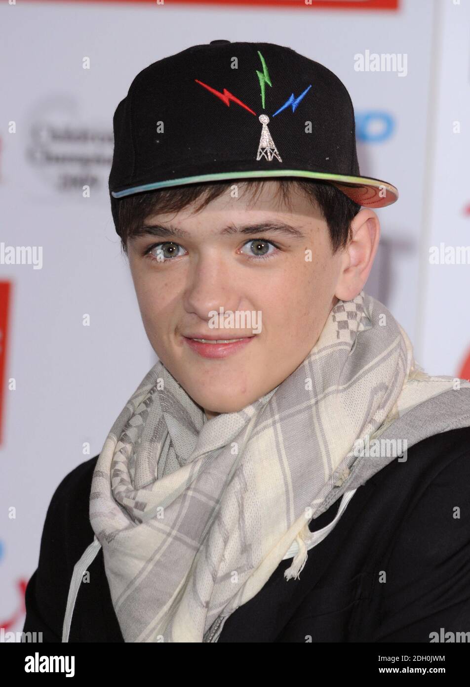 George Sampson arriving at the Children's Champions 2009 Awards ...