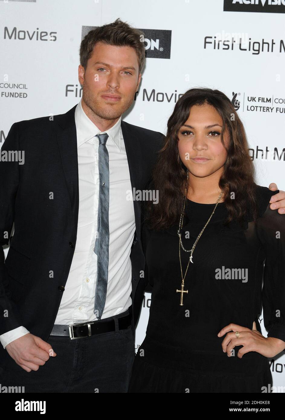 Rick Edwards and Miquita Oliver at the First Light Movie Awards 2009 at ...