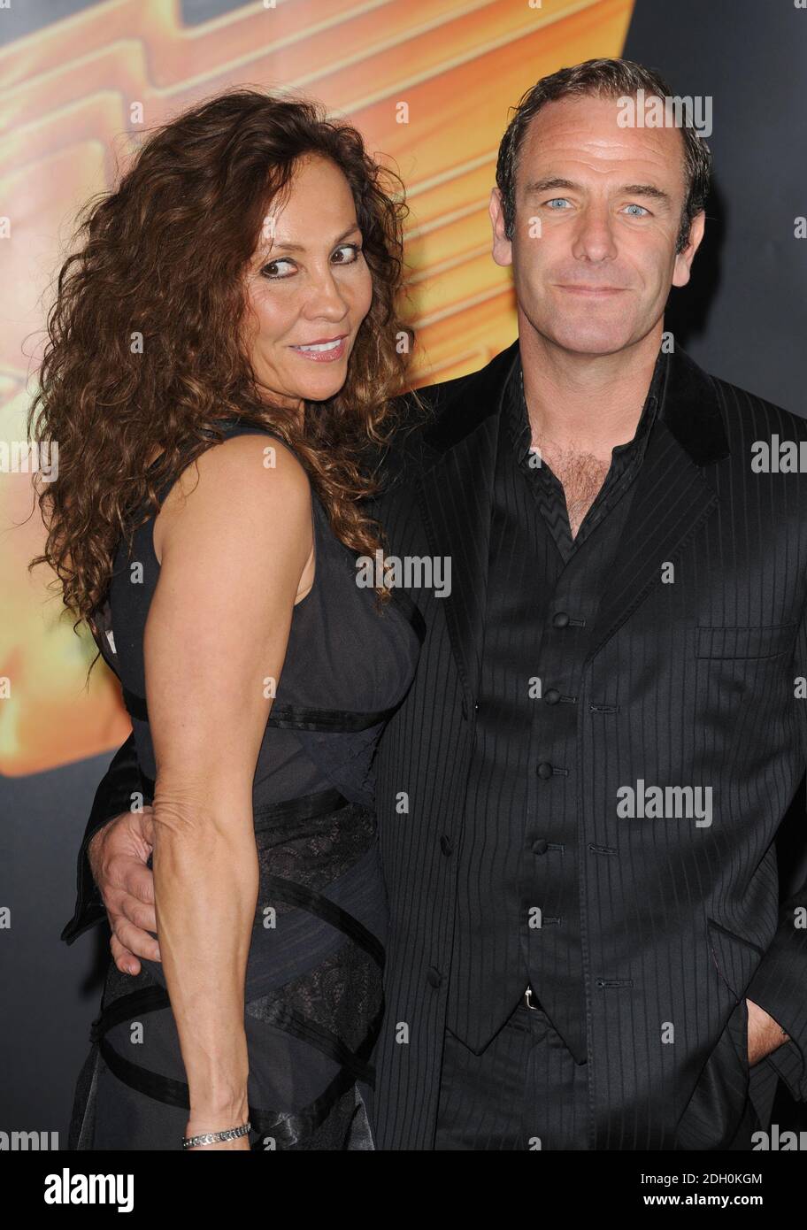 Robson Green and wife Vanya Seager arriving at the Royal Television ...