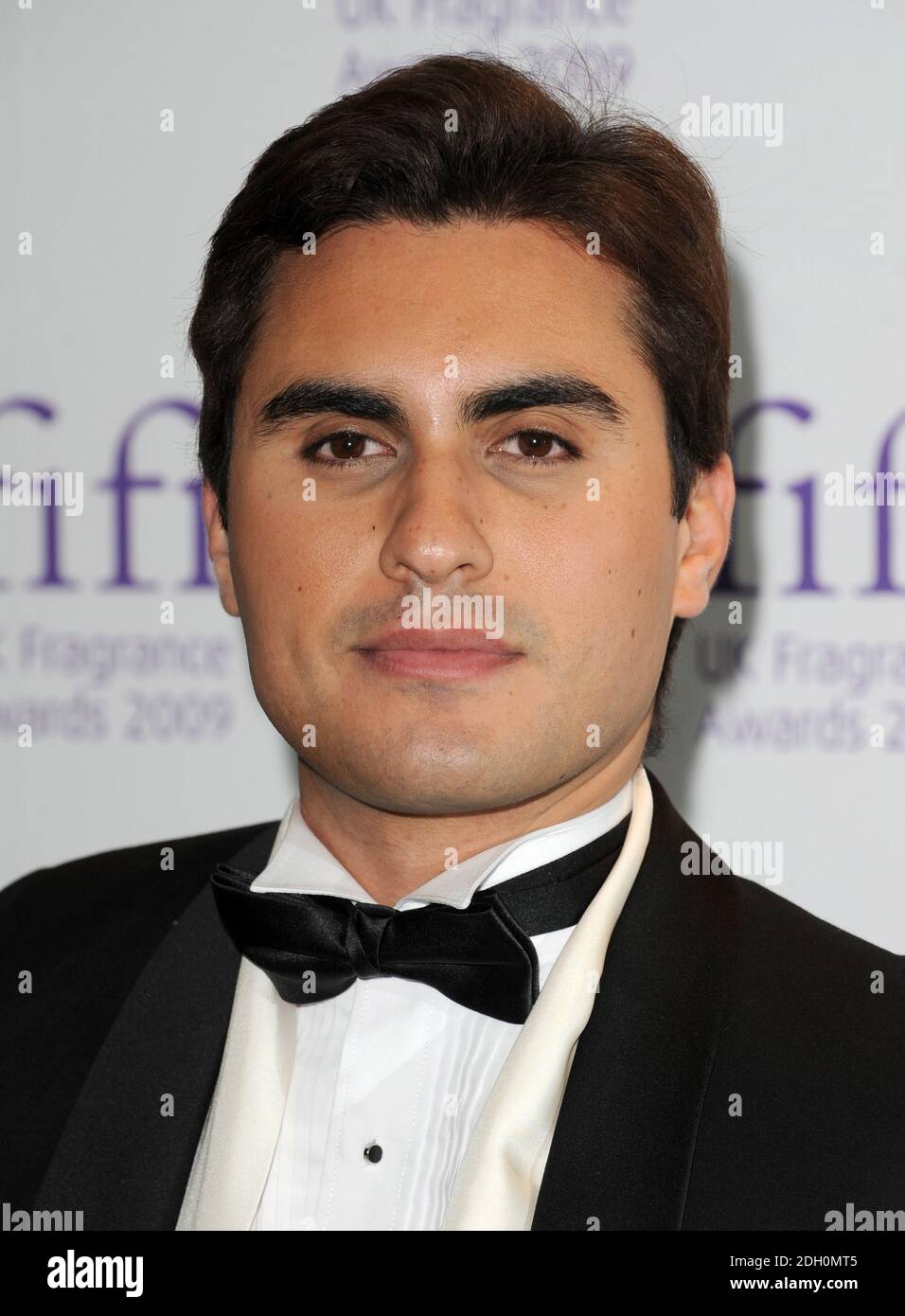 Raef Bjayou from the Apprentice arriving at the Fifi Awards 2009, held ...