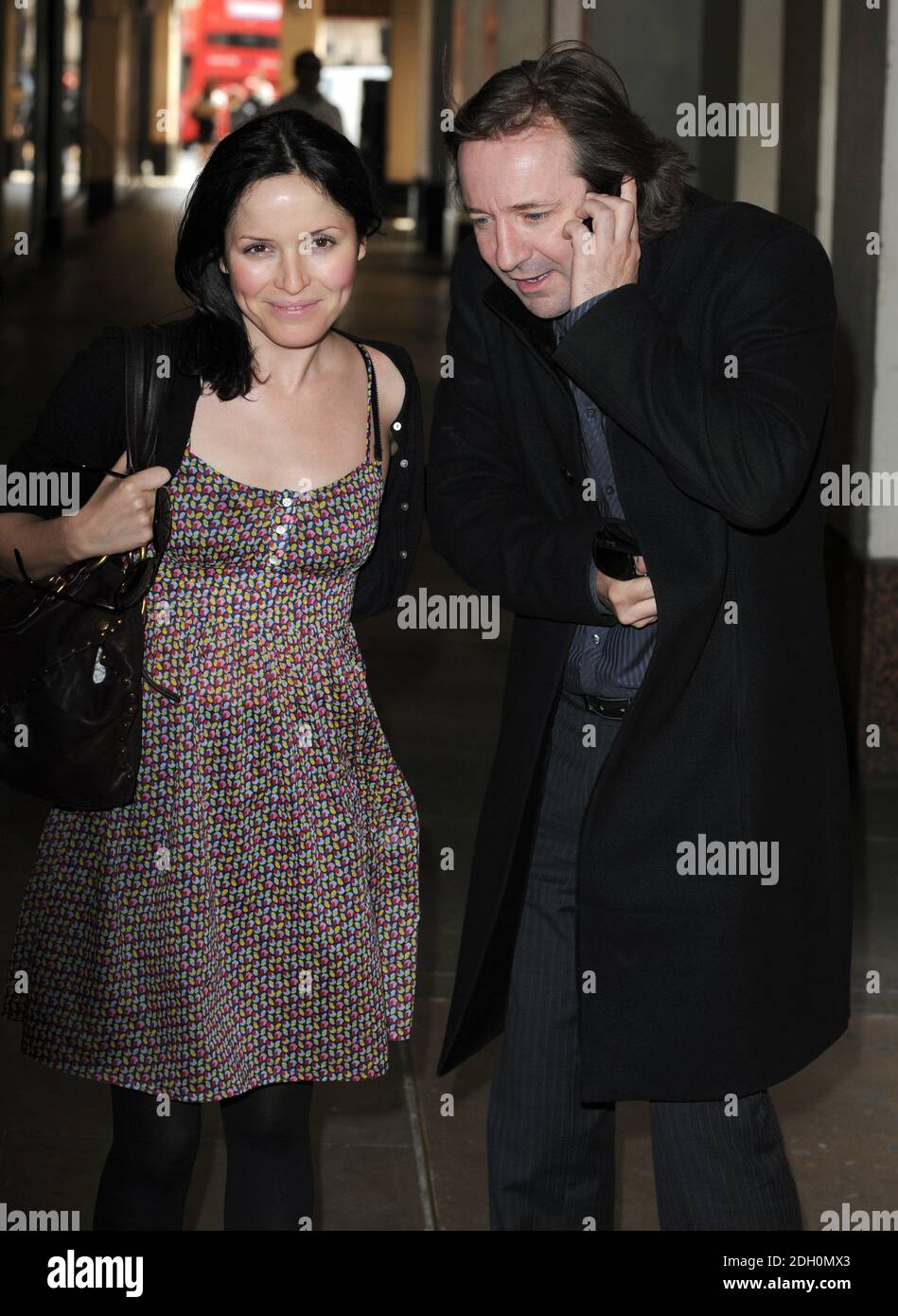 Andrea Corr and Neil Pearson arrive for the premiere of Pictures at ...