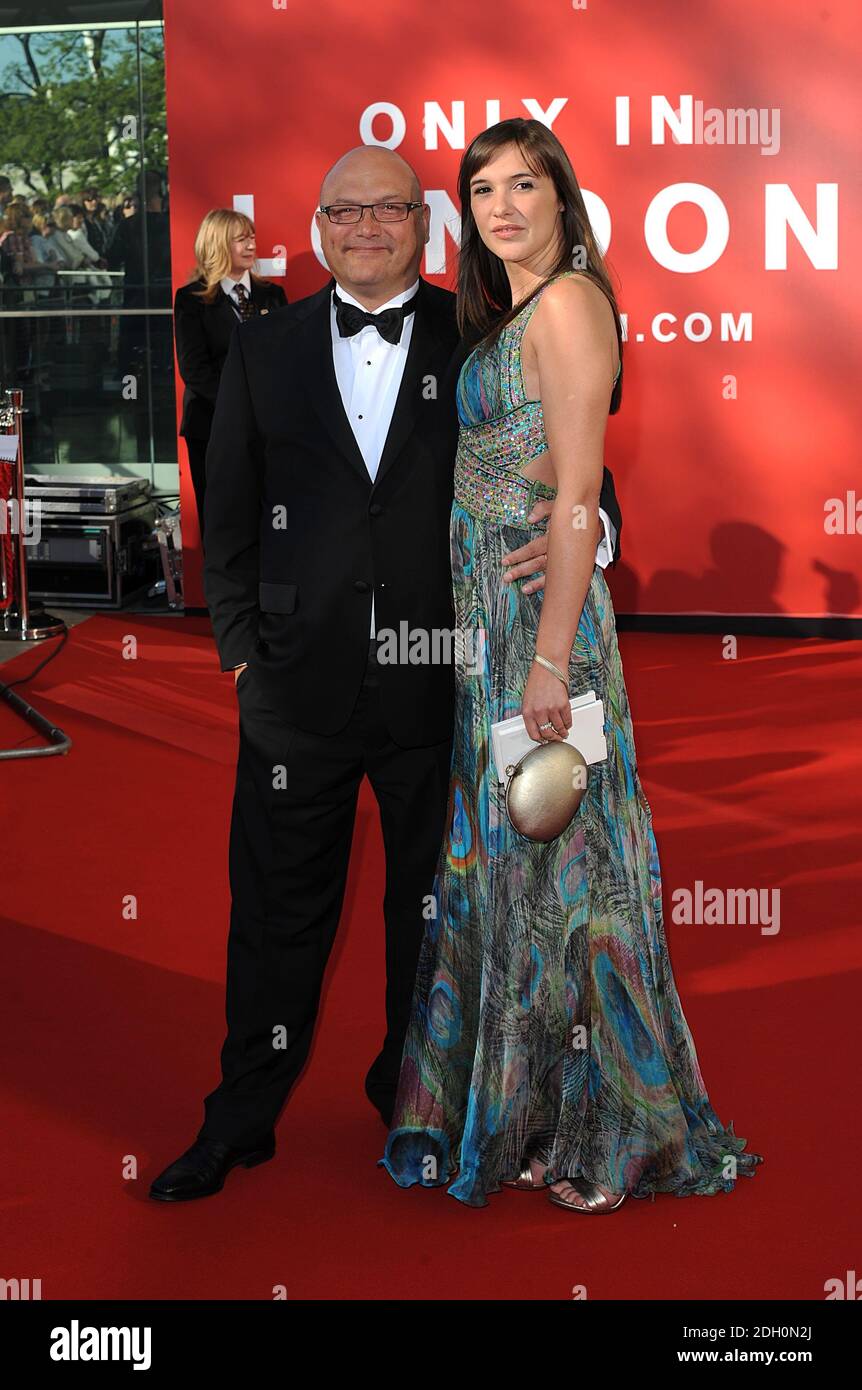 Gregg Wallace and Heidi Brown arriving for the British Academy ...