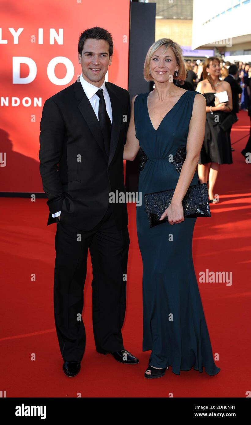 Jenni Falconer and Gethin Jones arriving for the British Academy ...