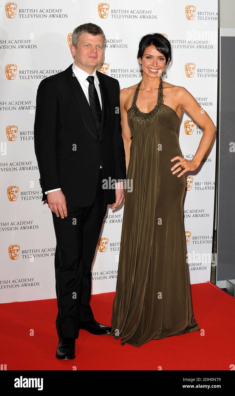 Adrian Chiles and Christine Bleakley at the British Academy Television ...