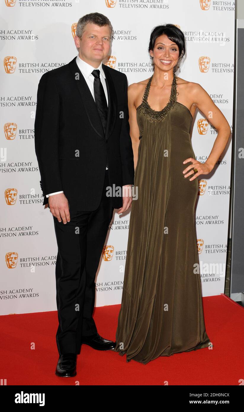 Adrian Chiles and Christine Bleakley at the British Academy Television ...