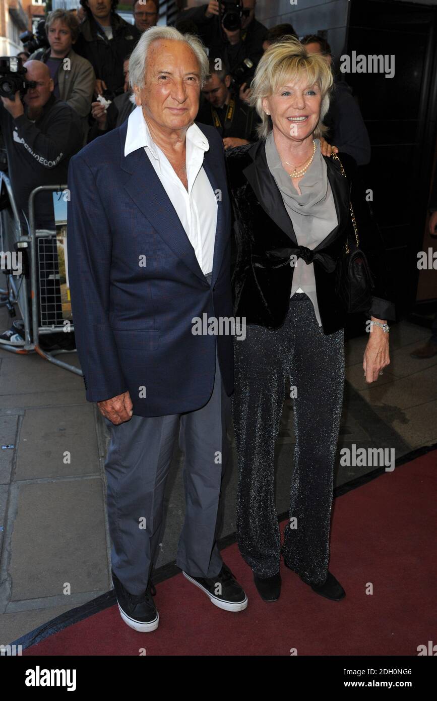 Michael Winner and guest at the premiere of Is Anybody There? Curzon ...