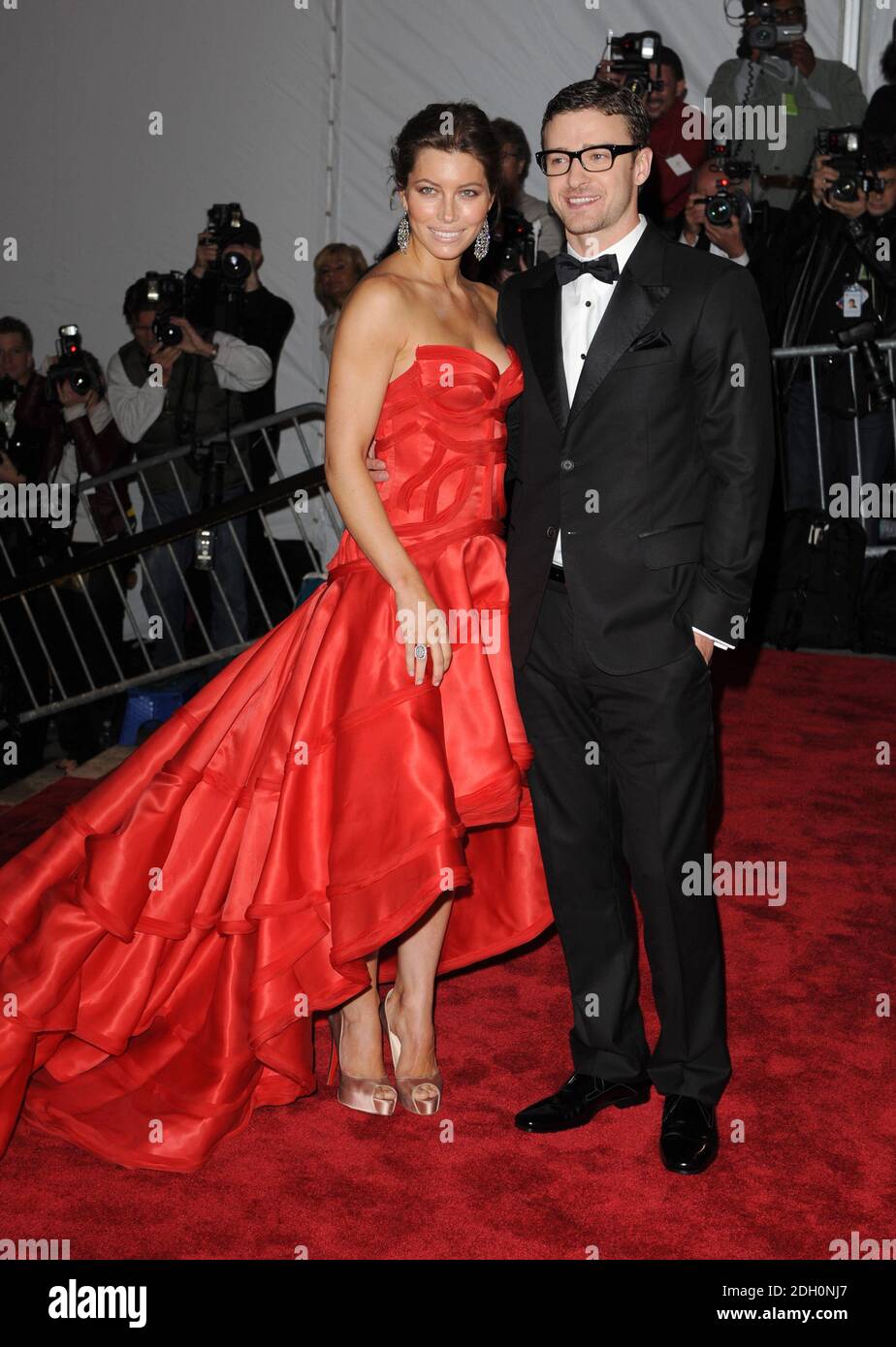 Jessica Biel and Justin Timberlake at the Model as Muse, Embodying ...