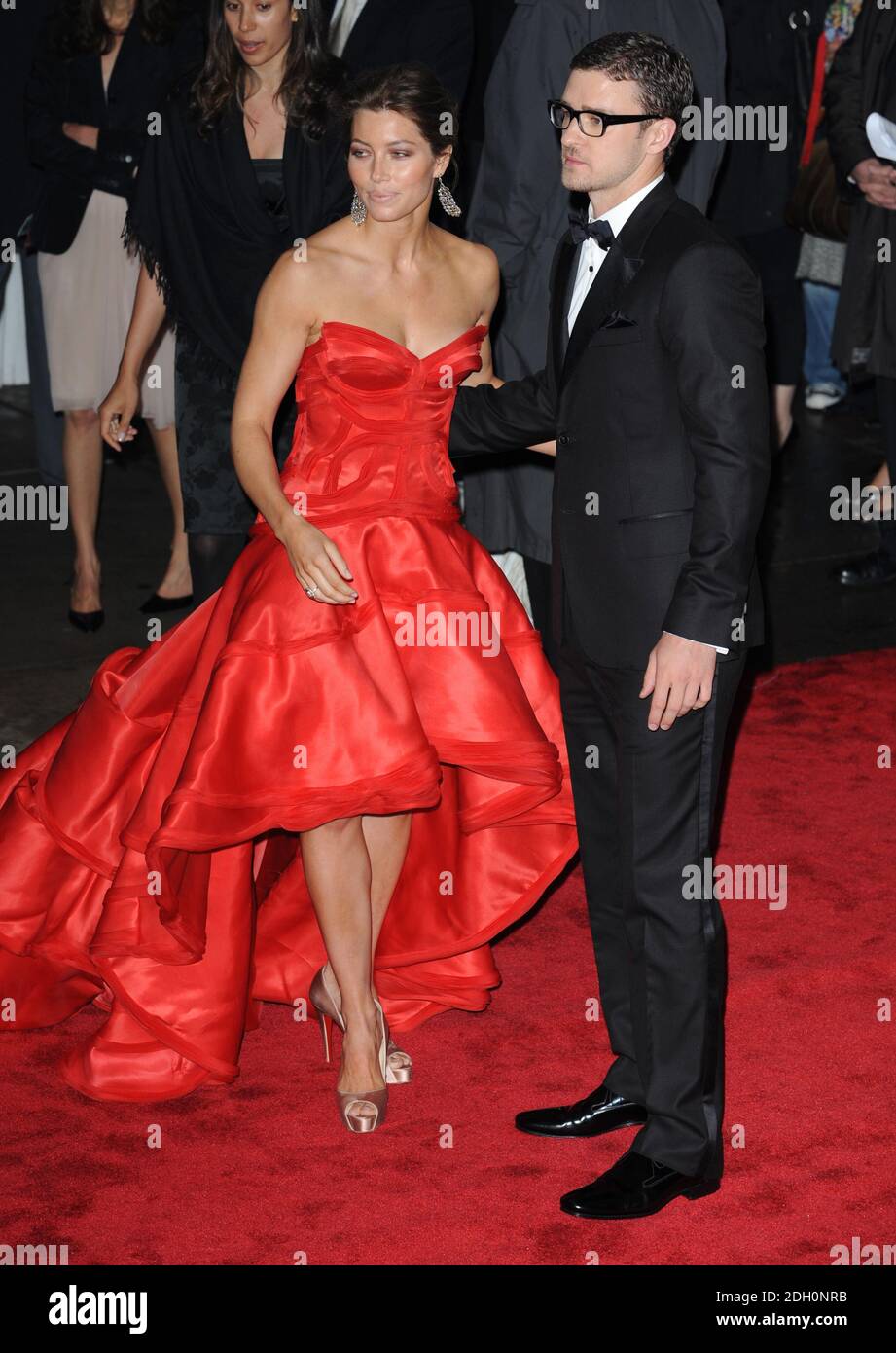 Jessica Biel and Justin Timberlake at the Model as Muse, Embodying ...