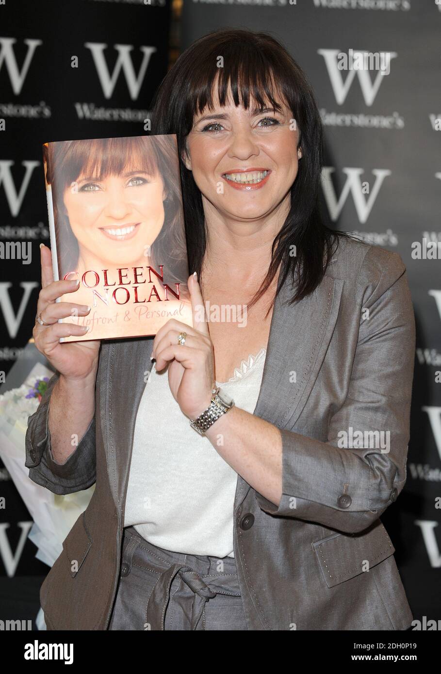 Coleen Nolan signs copies of her autobiography Upfront and Personal, at ...