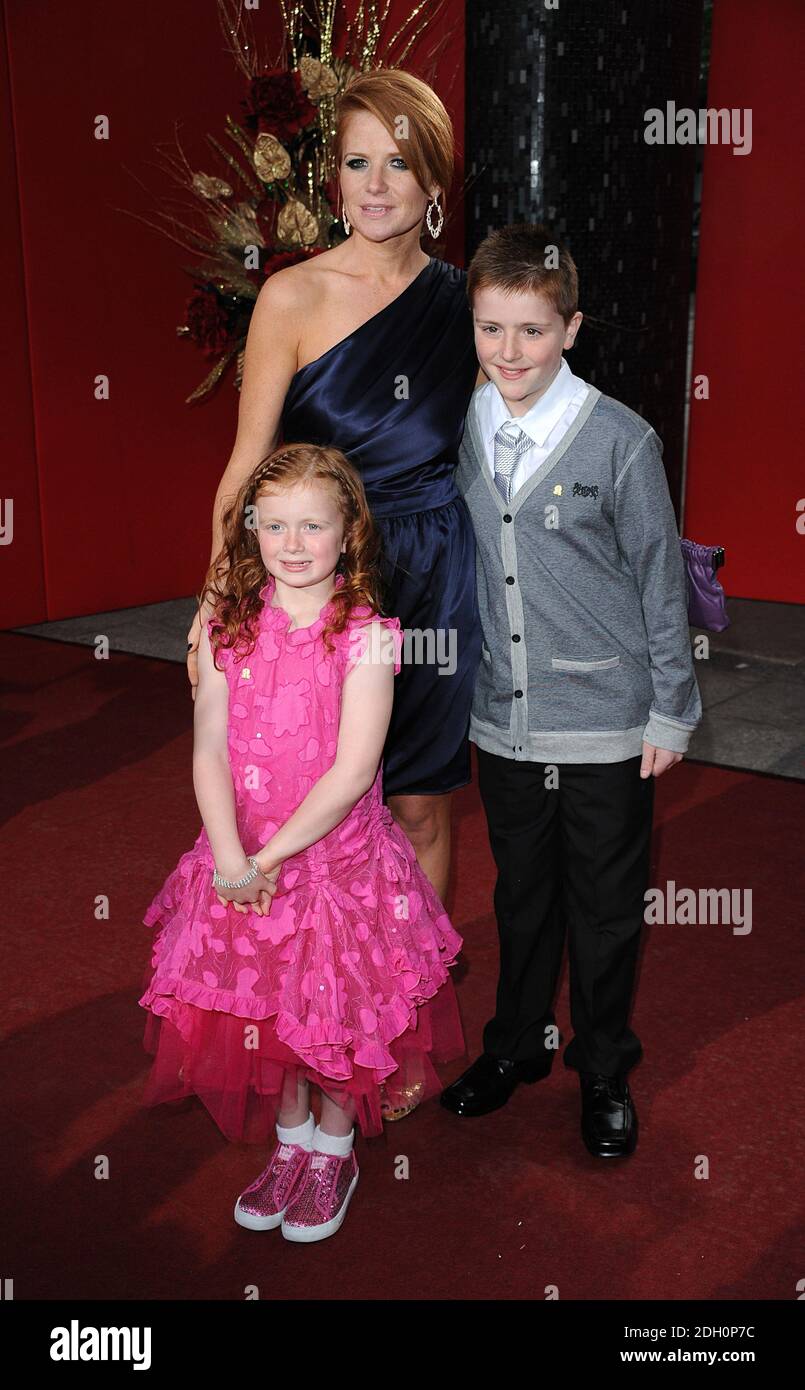 Patsy Palmer, James Forde and Maisie Smith (bottom) arriving for the ...