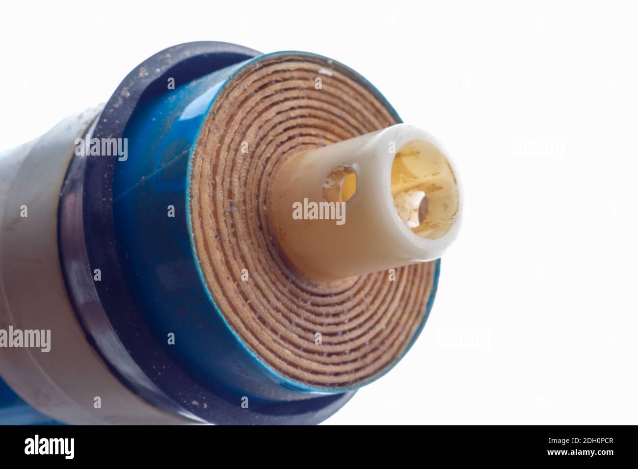 One Used Water Filter home from drinking water systems, dirty ...