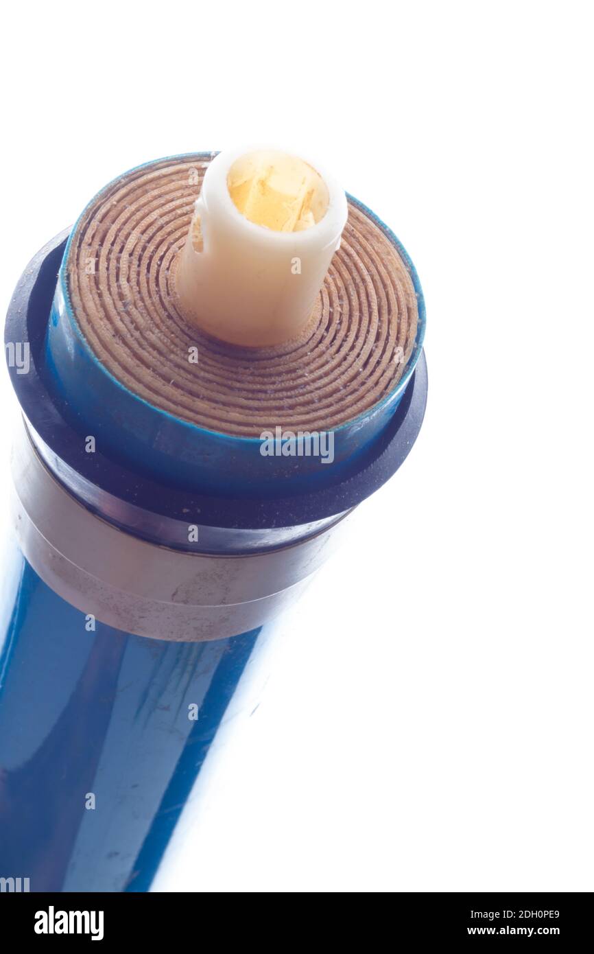 One Used Water Filter home from drinking water systems, dirty ...