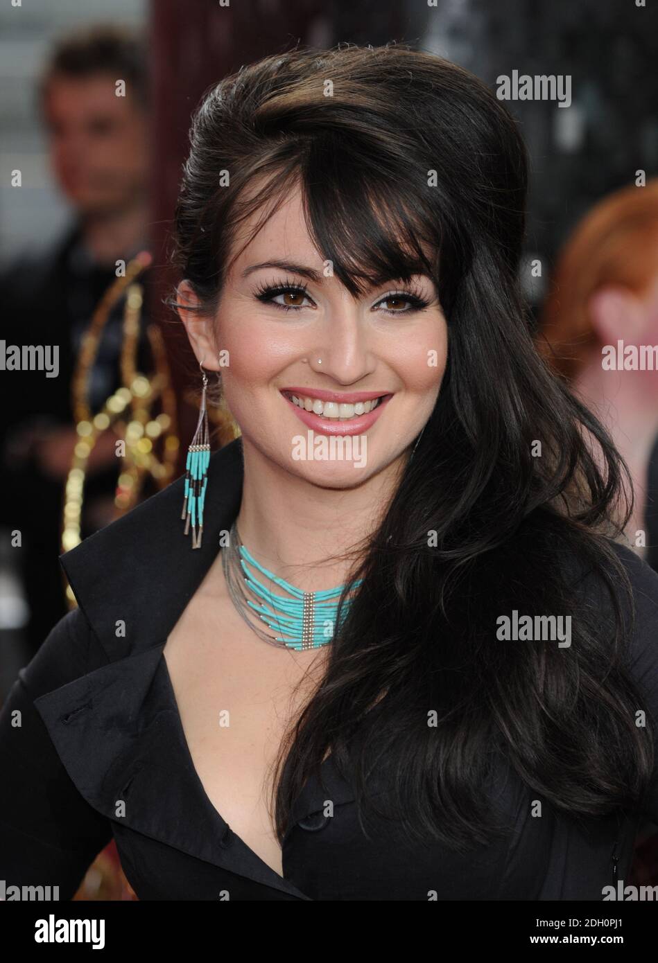 Debbie Rush arriving for the 2009 British Soap Awards at the BBC ...