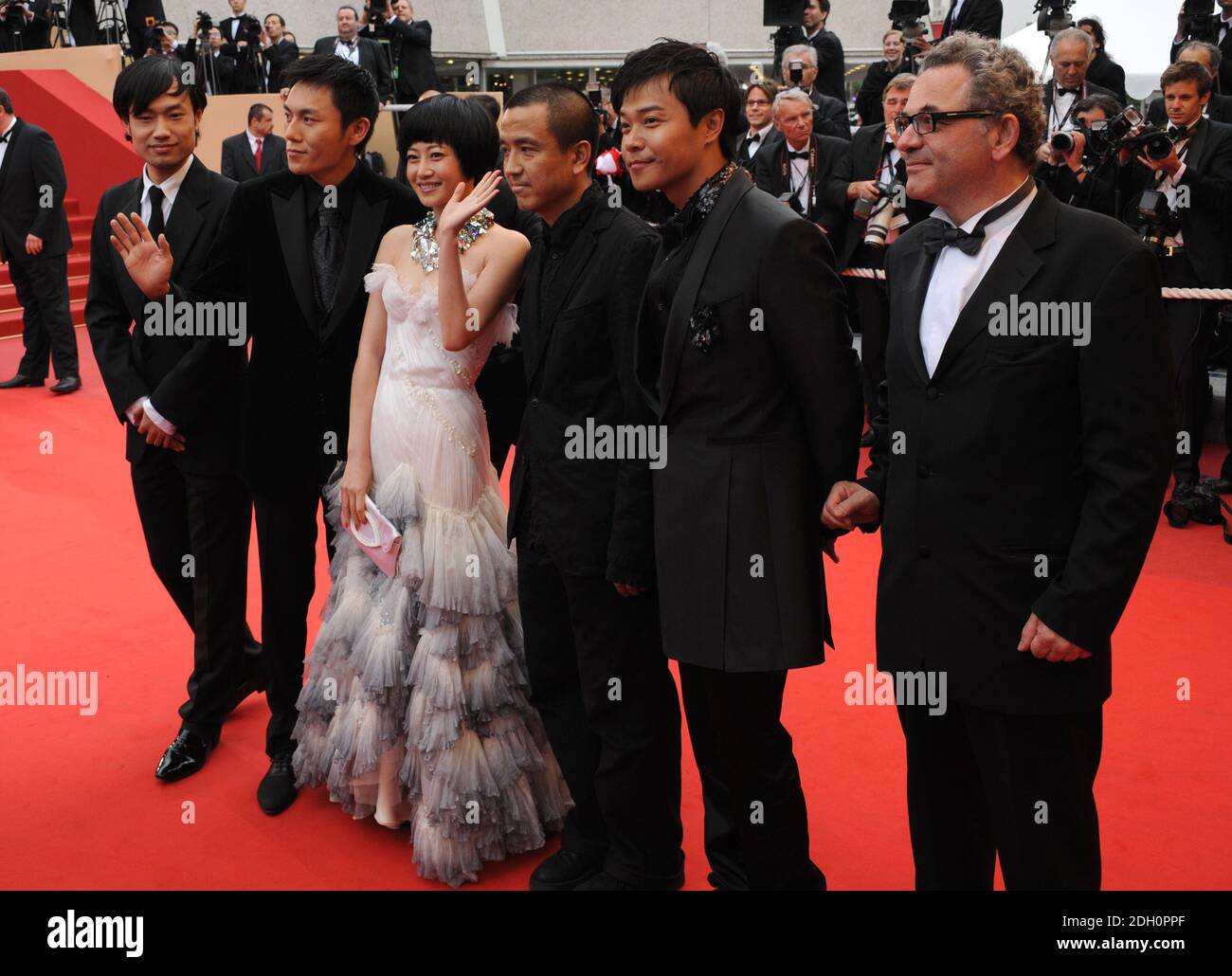 at the premiere for Spring Fever held at the Palais des Festivals. Part ...