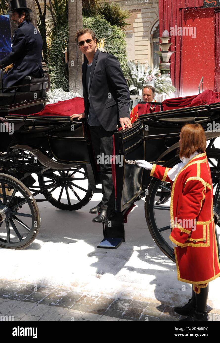 Colin Firth at the photocall for 'A Christmas Carol', held at the ...
