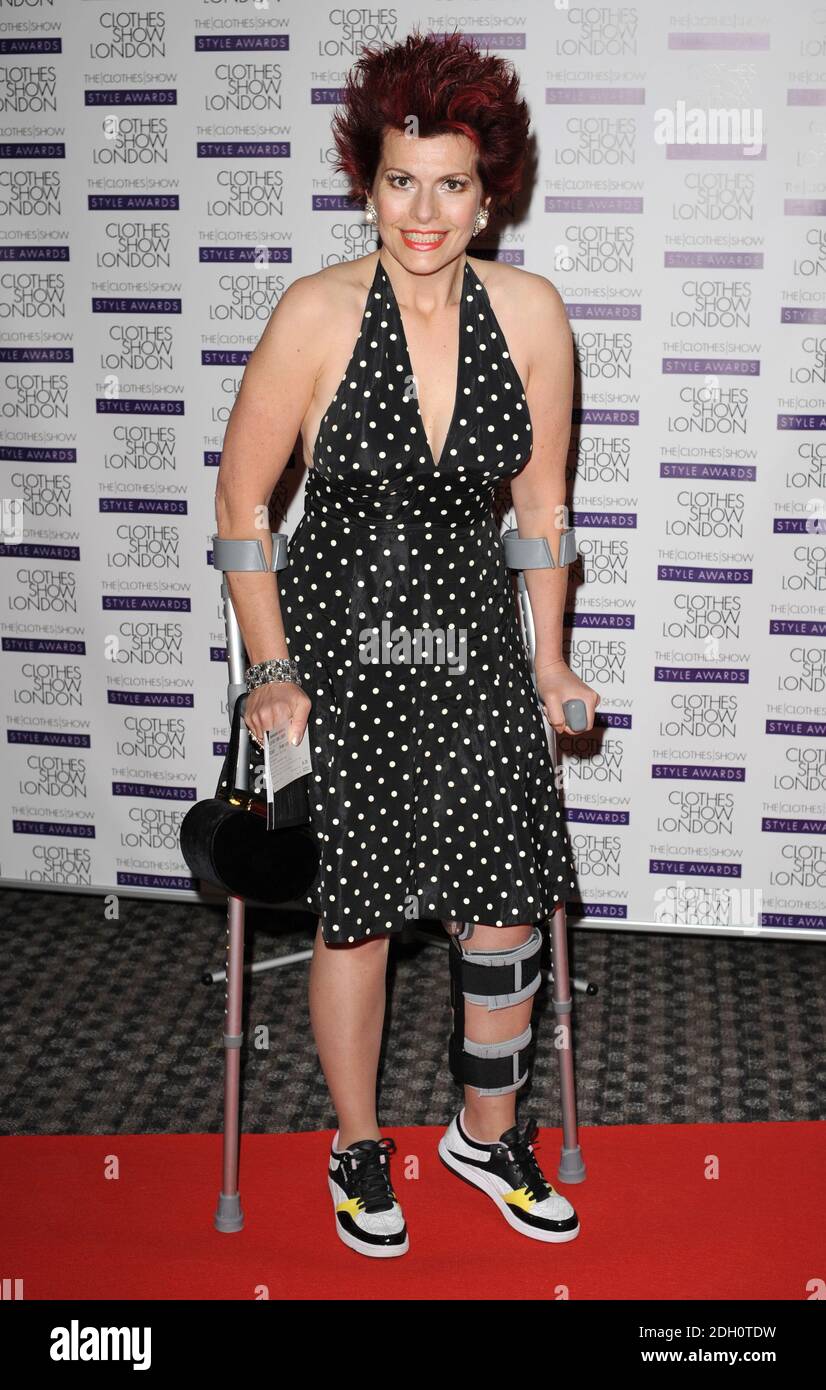 Cleo Rocos arriving at The Clothes Show Live 2009 Style Awards at the ...