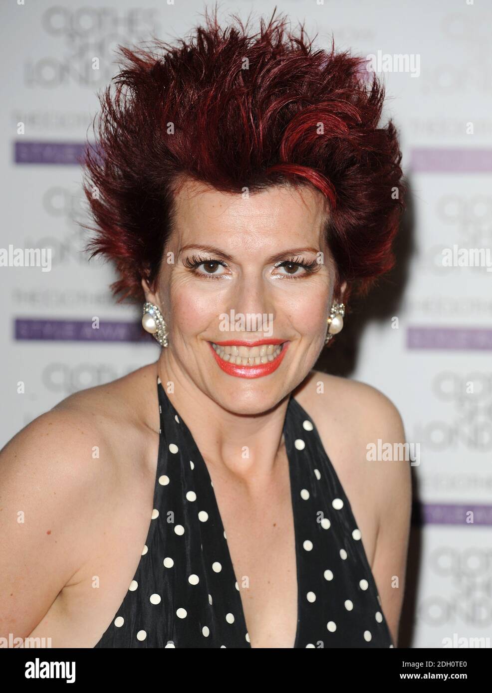 Cleo Rocos arriving at The Clothes Show Live 2009 Style Awards at the ...