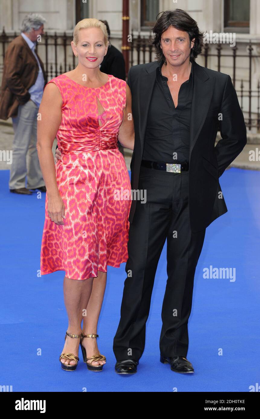 Laurence Llewelyn-Bowen and wife Jackie Llewelyn-Bowen arriving the ...