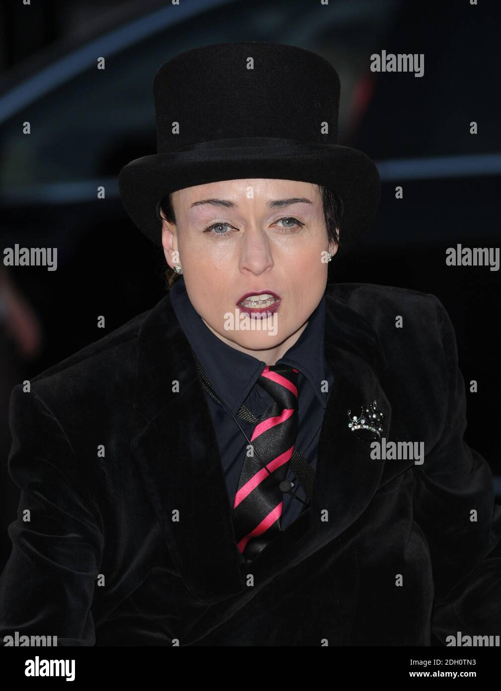 Angel arriving at the Big Brother 10 House, Elstree Studios, Borehamood ...