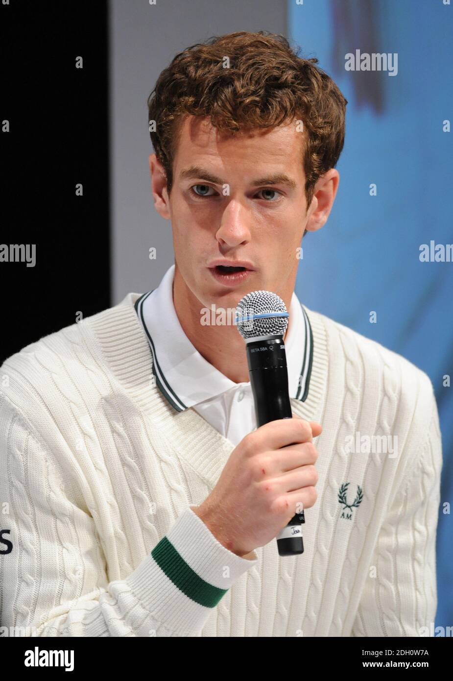 World number three tennis player Andy Murray joins fashion label Fred ...
