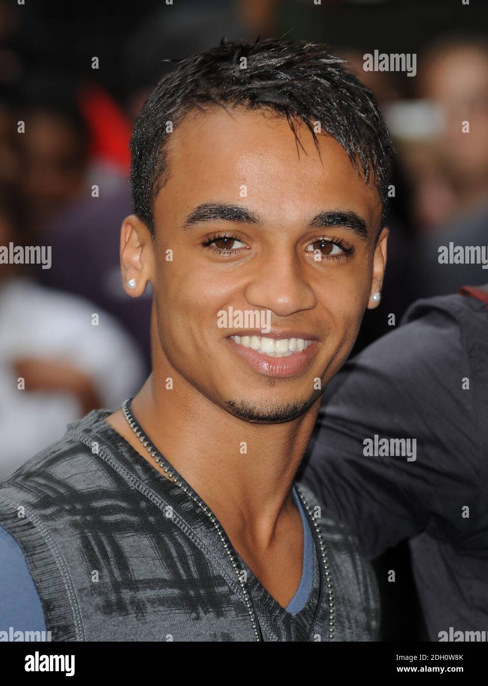 Aston Merrygold of JLS attends the UK Premiere of Transformers: Revenge ...