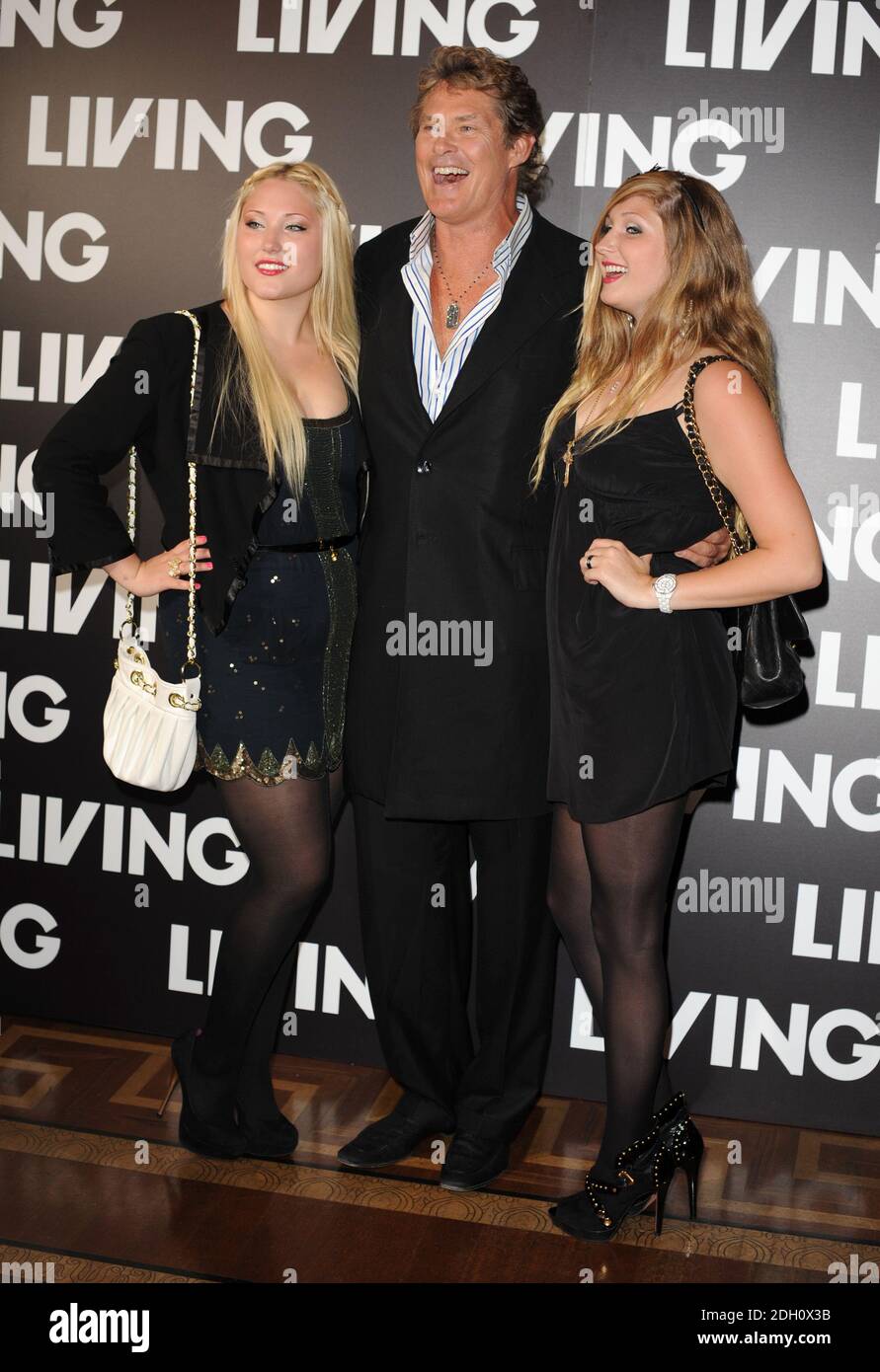 David Hasselhoff and his daughters Hayley Hasselhoff and Taylor ...