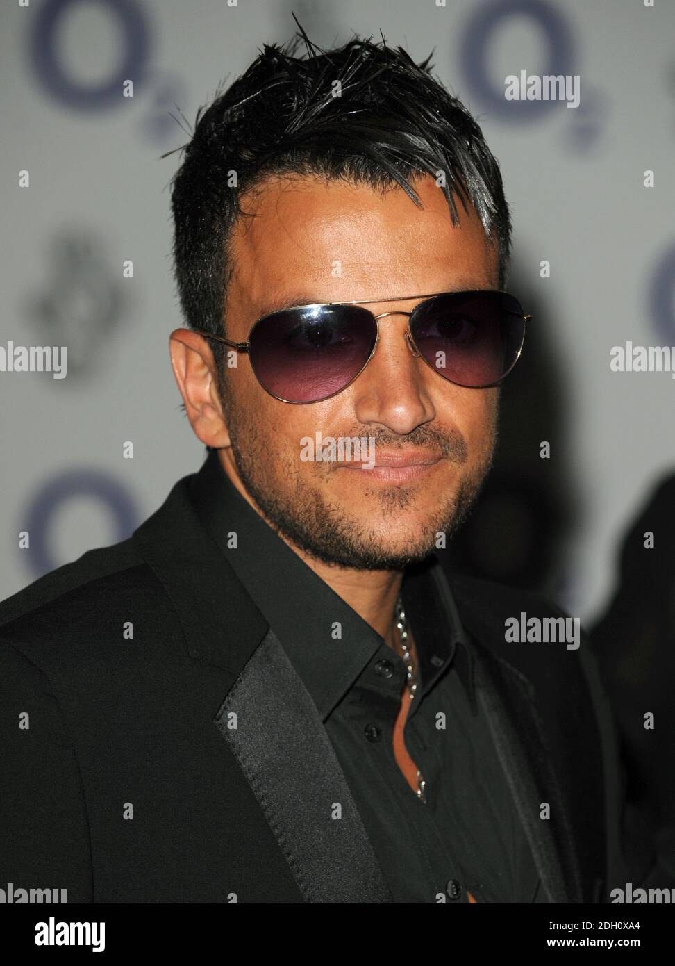 Peter Andre arriving at The Silver Clef Awards 2009, Hilton Hotel, Park ...