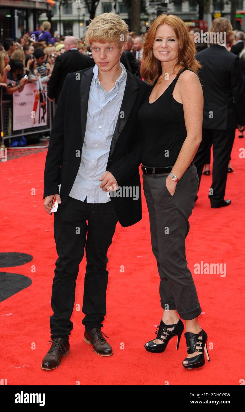Patsy Palmer and her son attend the European premiere of 'The Ugly ...
