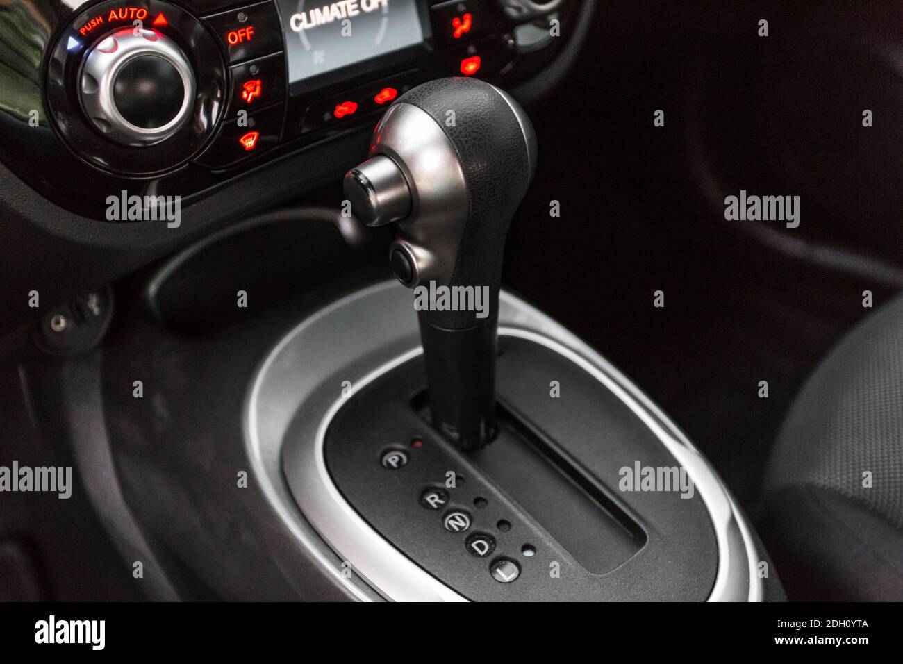Car automatic transmission, interior details Stock Photo - Alamy