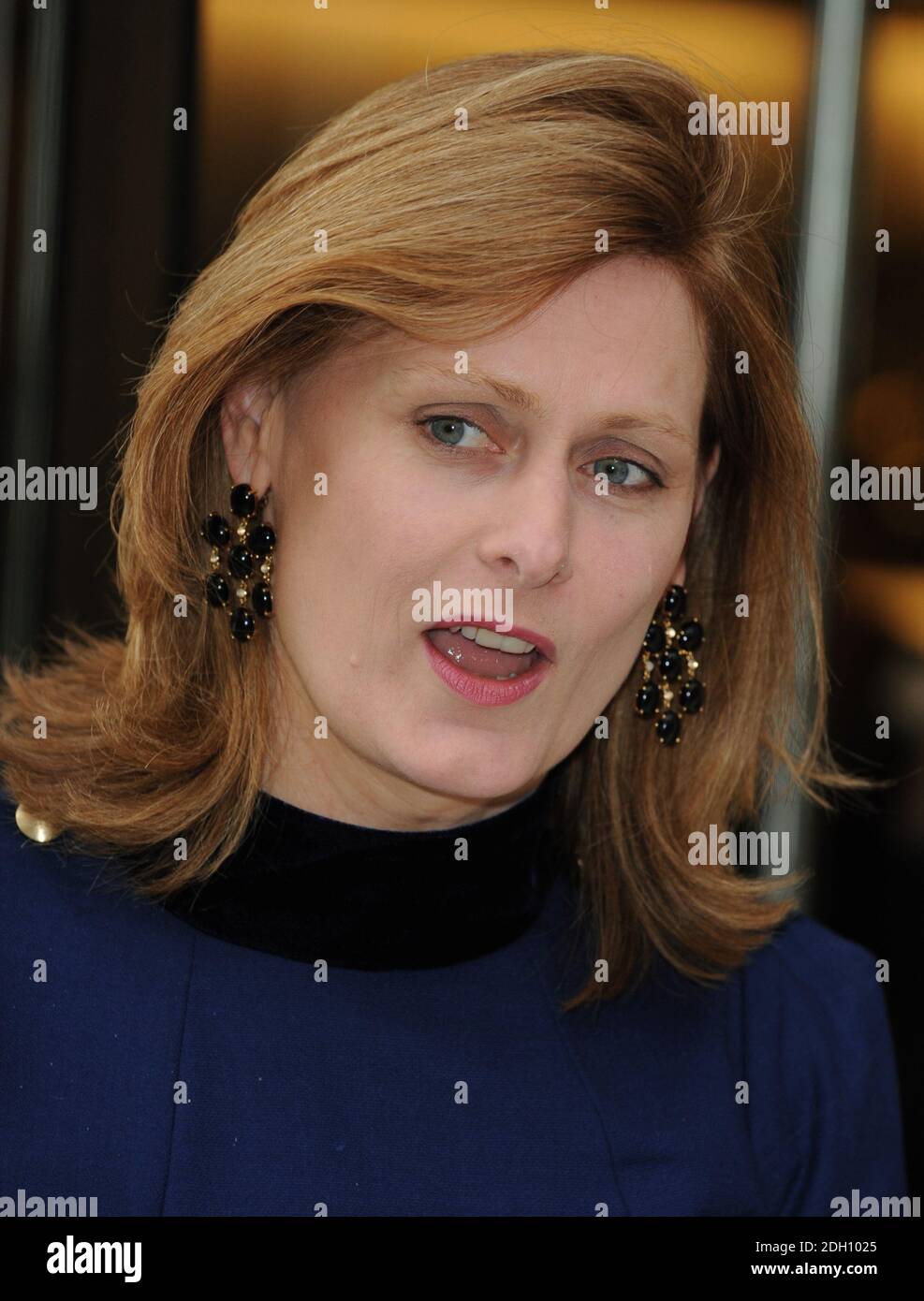 Sarah Brown arrives at the Burberry Vogue Party to celebrate the launch ...